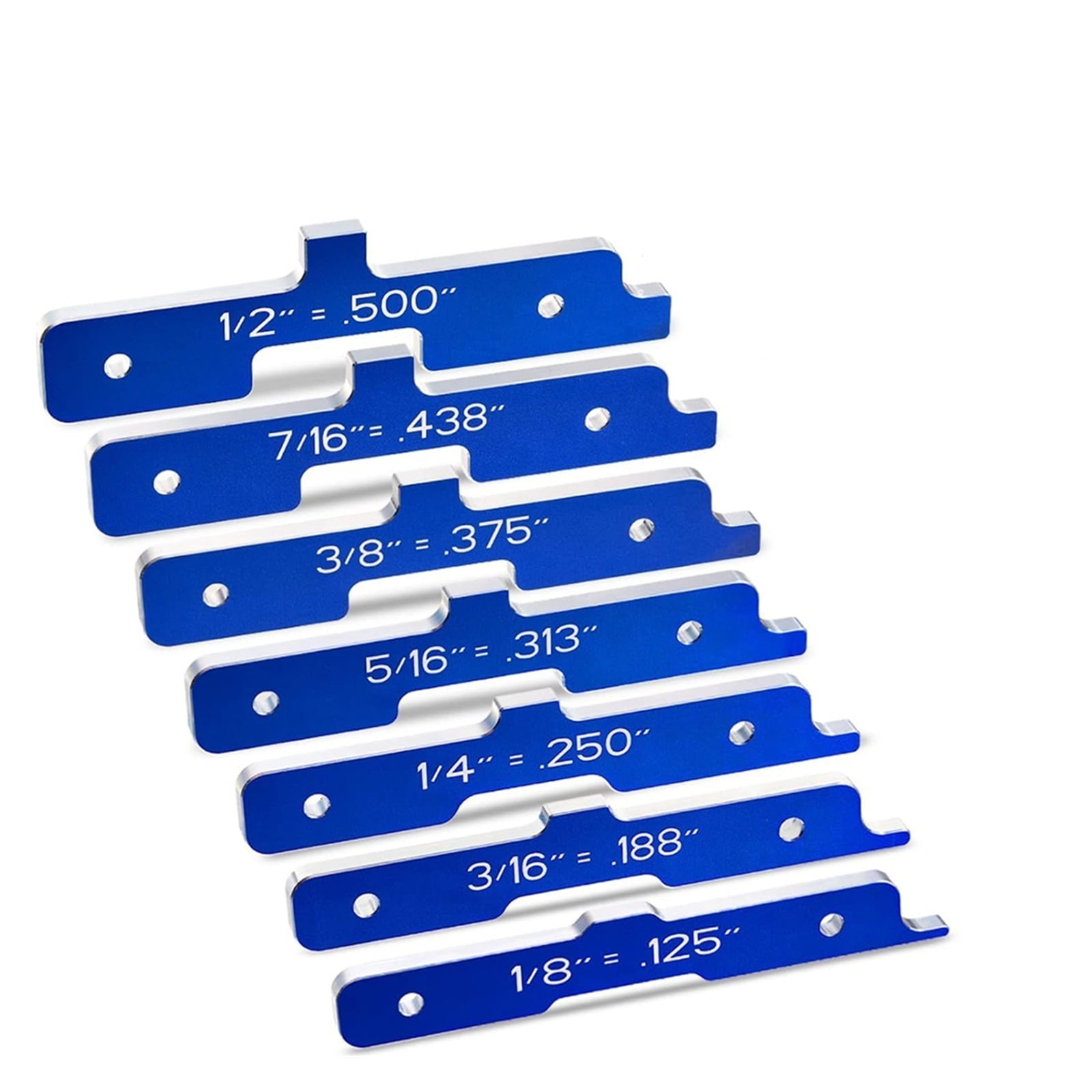 7Pcs Precision Router, Table Set Up Bars, Woodworking Aluminum Setup ...