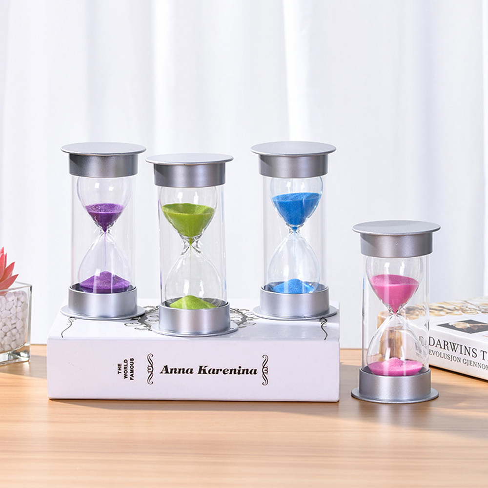 7Pcs Sand Timers Hourglass Sand 1/3/5/10/15/20/30Minutes Colorful ...