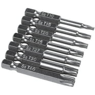 Titan 16032 Security Bit Set, 33-Piece Screwdriver Bits, Tamper Star ...