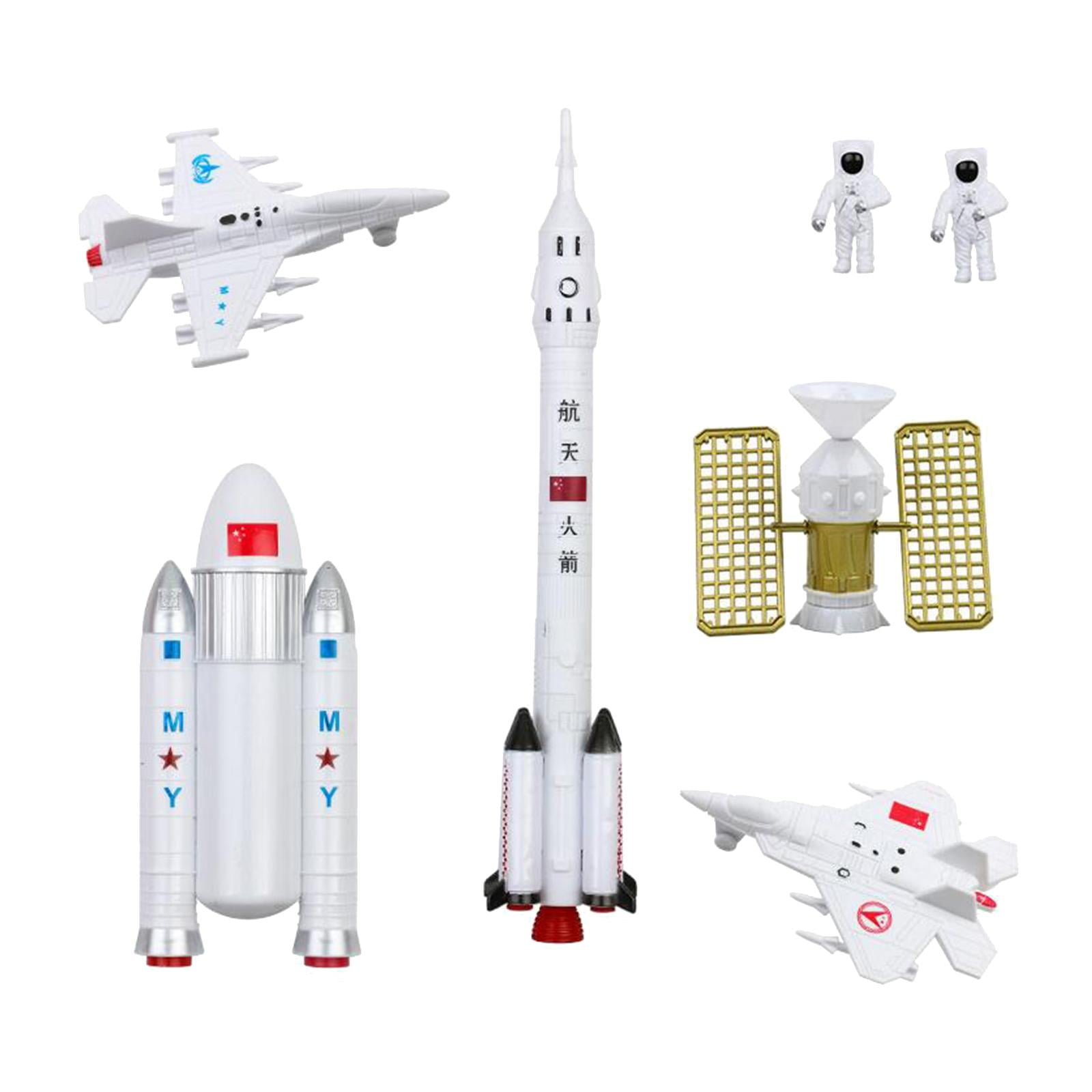 7Pcs Space Toys for Kids, Educational Toys Space Rocket Birthday Gift ...