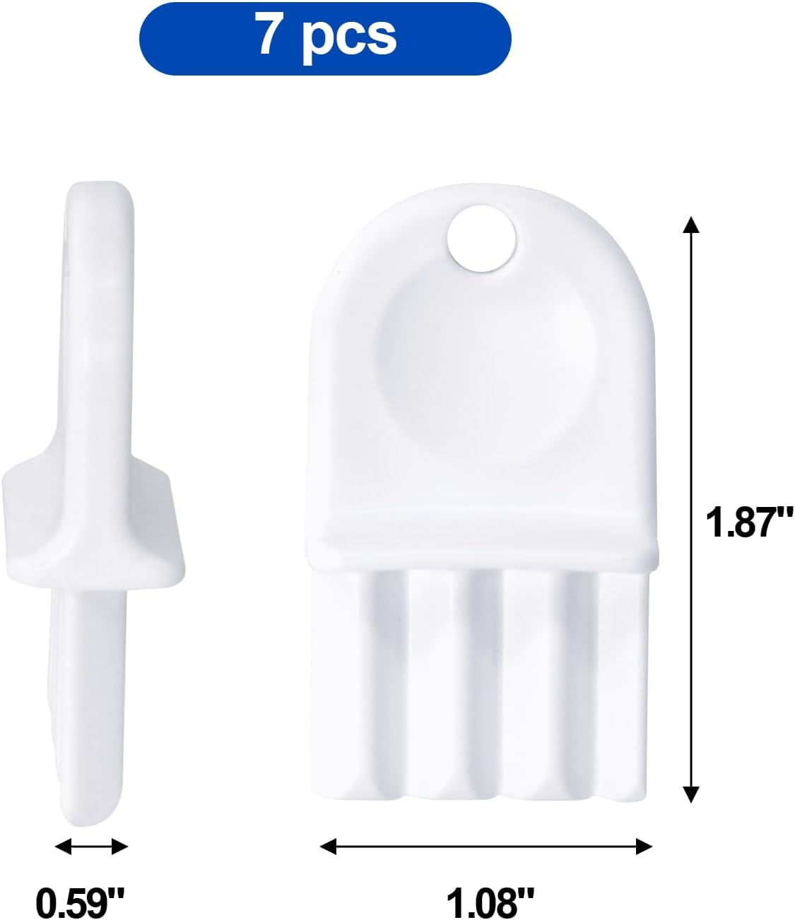 7Pcs Toilet Paper Dispenser Key,Waffle Key Dispenser Universal Paper ...