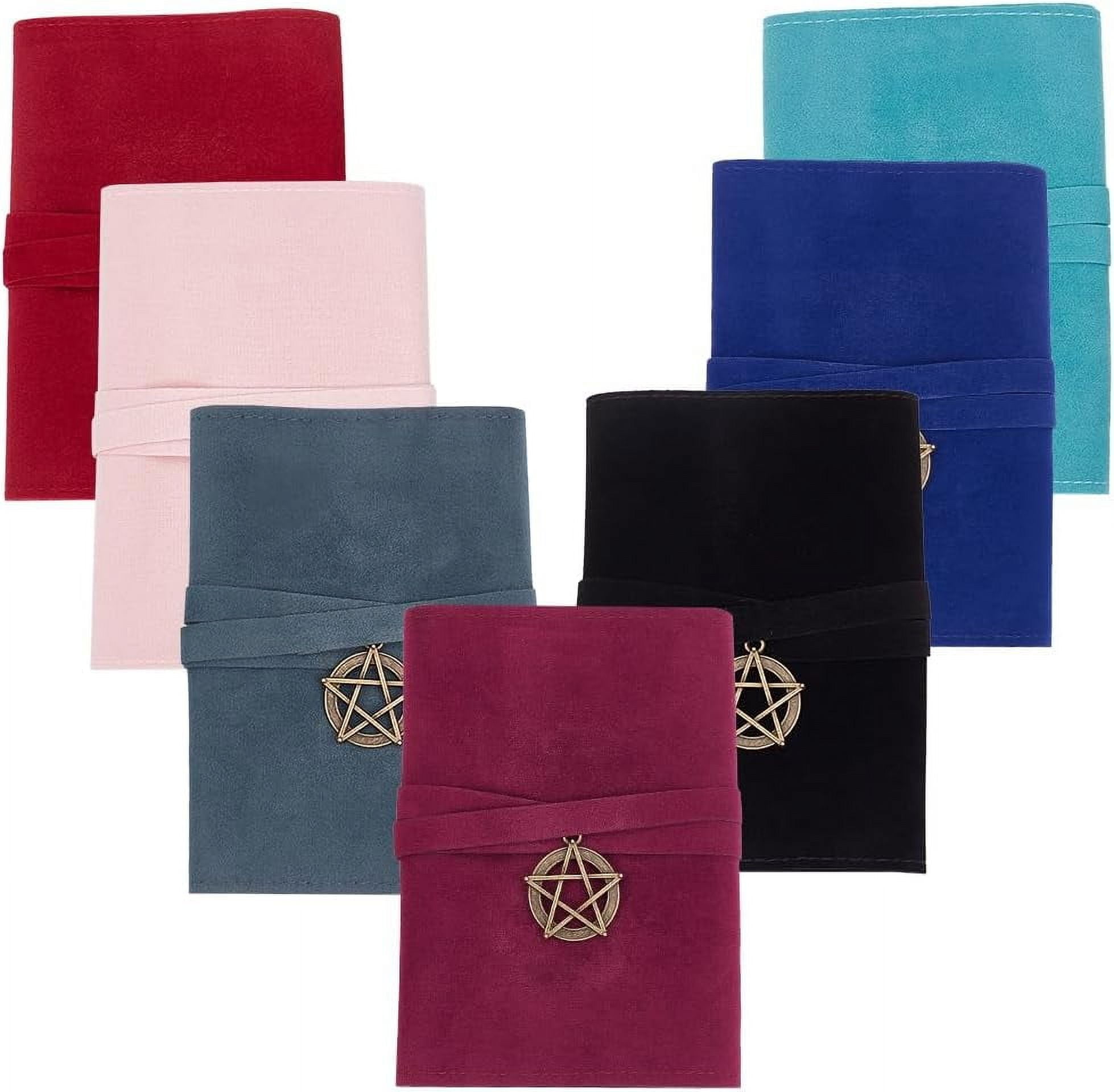 7Pcs Velvet Tarot Card Bags Set Tarot Storage Holder Bag Case Tarot ...