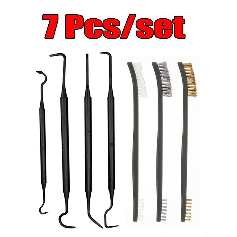 7Pcs/set Multi-function Car Detailing Cleaning Tool Accessories Wire ...