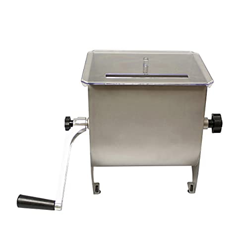 7Penn Manual Meat Mixer – 20 lb Sausage Mixer Machine Meat Processing ...
