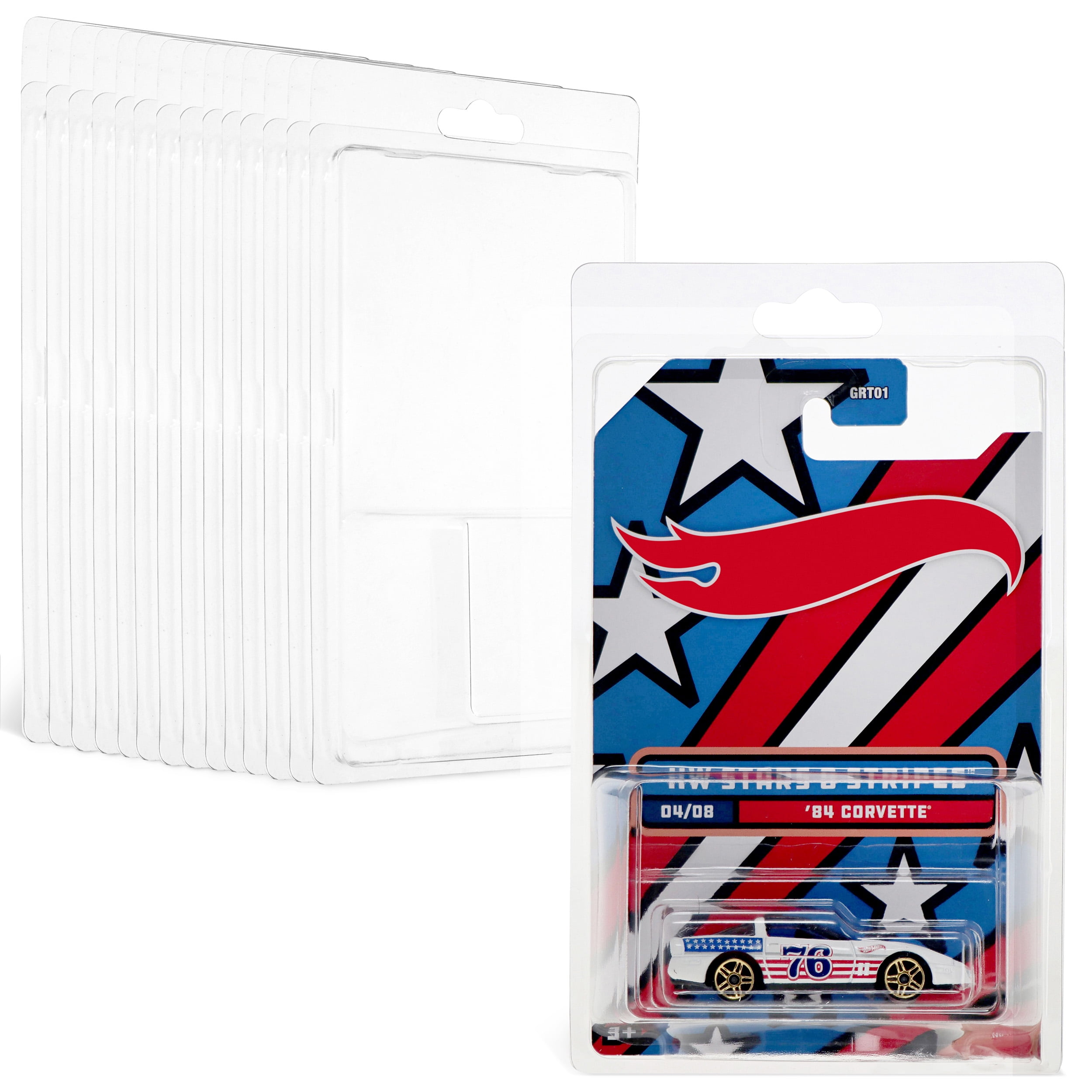 7Penn Model Car Protective Case Blister Packs - 15 Pack - Walmart.com