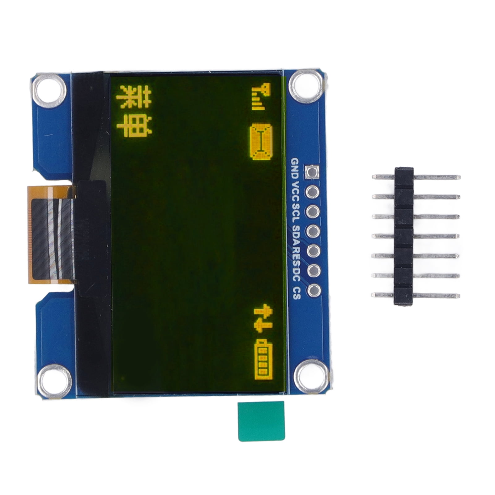 7Pin 1.54in IPS Display Module SPD0301 Drive IC 128X64 SPI Interface ...