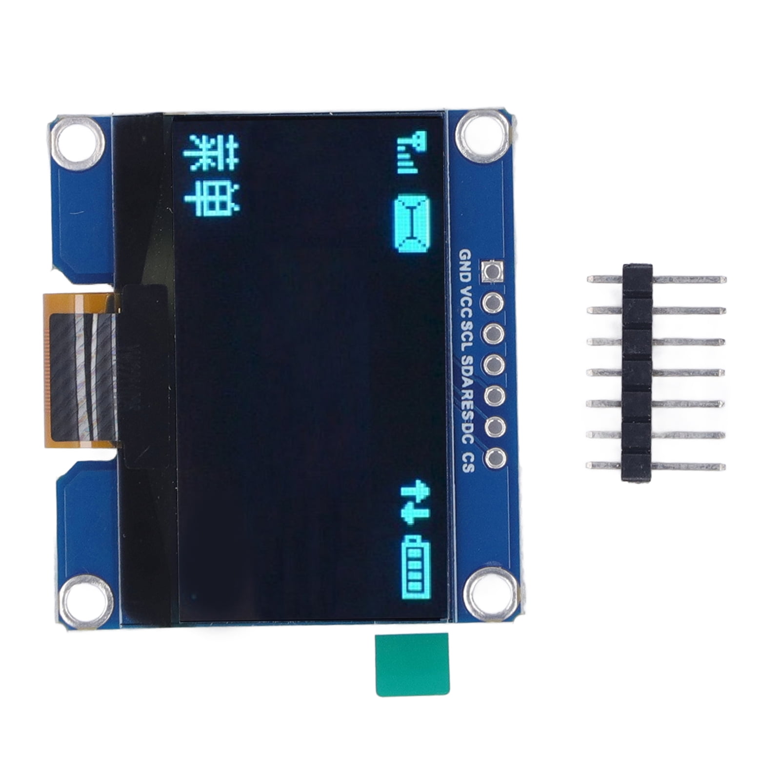 7Pin 1.54in IPS Display Module SPD0301 Drive IC 128X64 SPI Interface ...
