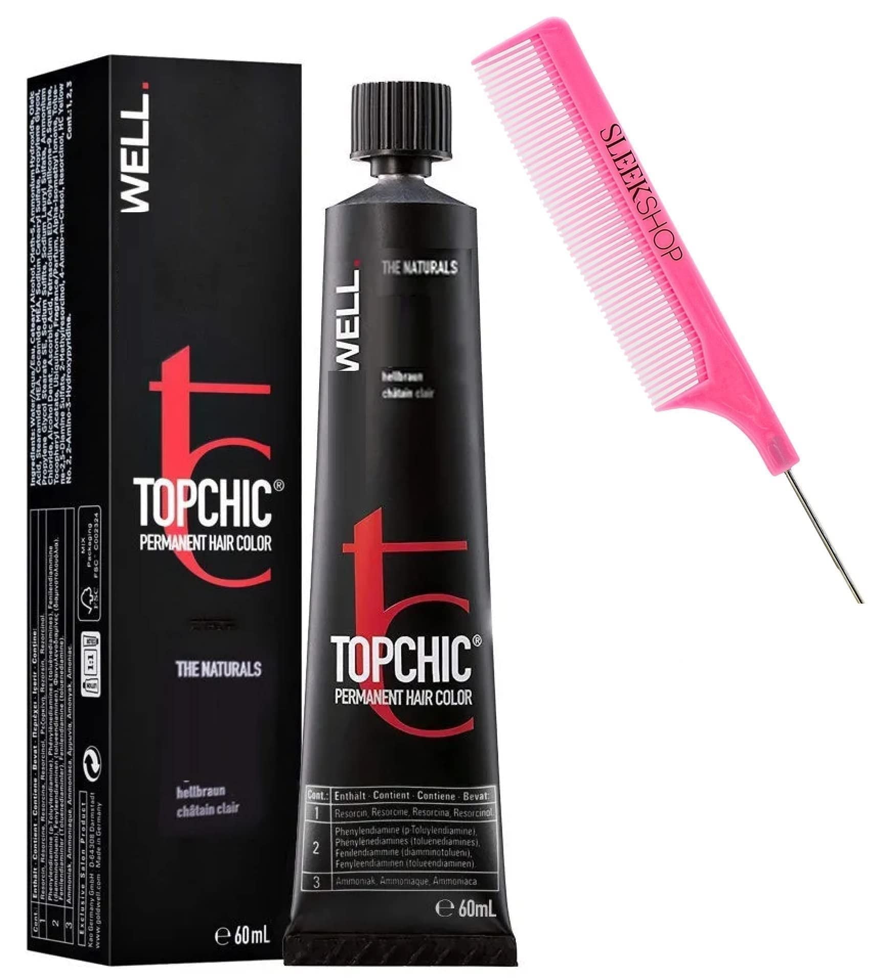 7RR@RR Luscious Red - , TOPCHIC GOLDWELL Permanent Hair Color Creme ...