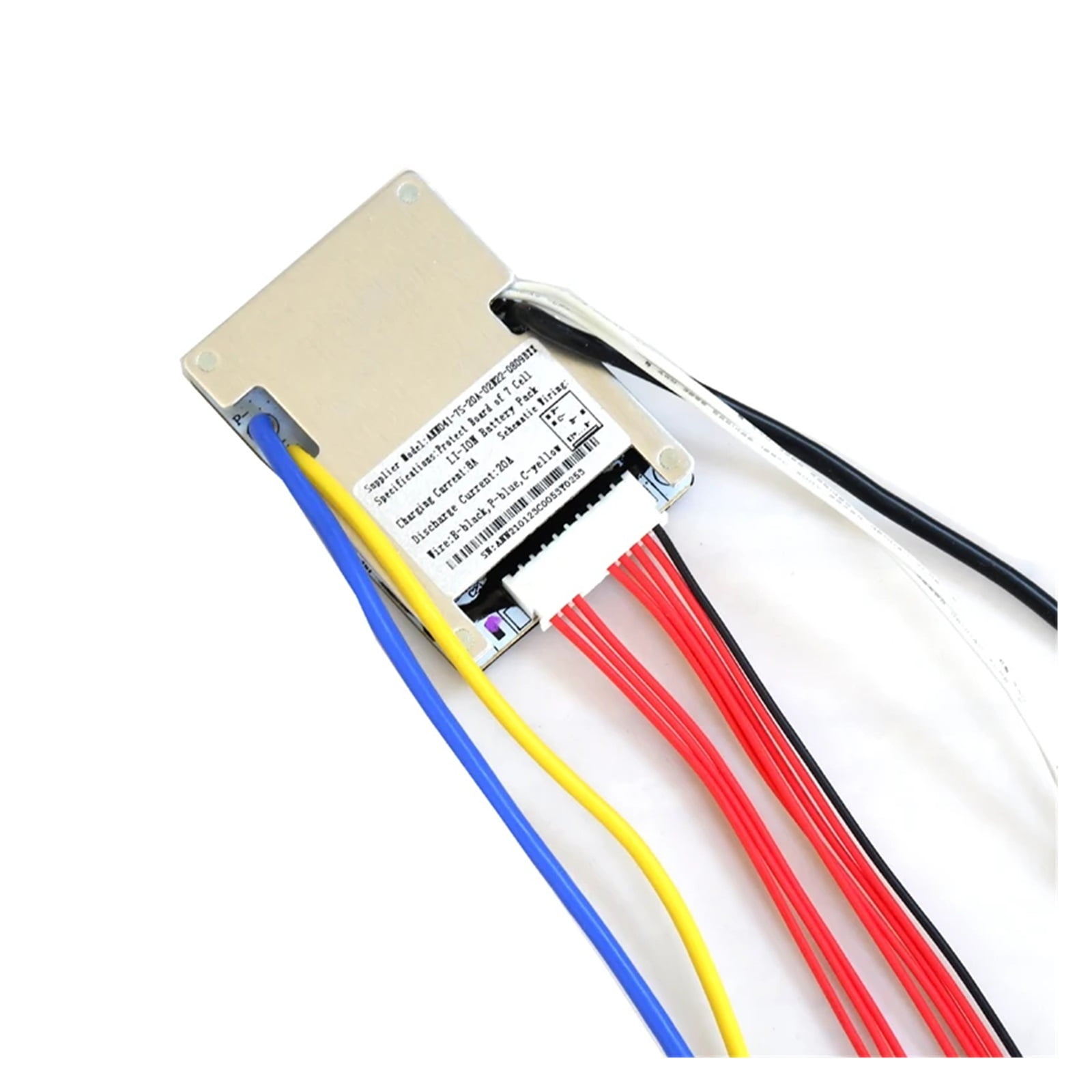 7S 24V (29.4V) Lithium Battery BMS 20A Continuous Discharge Current For ...