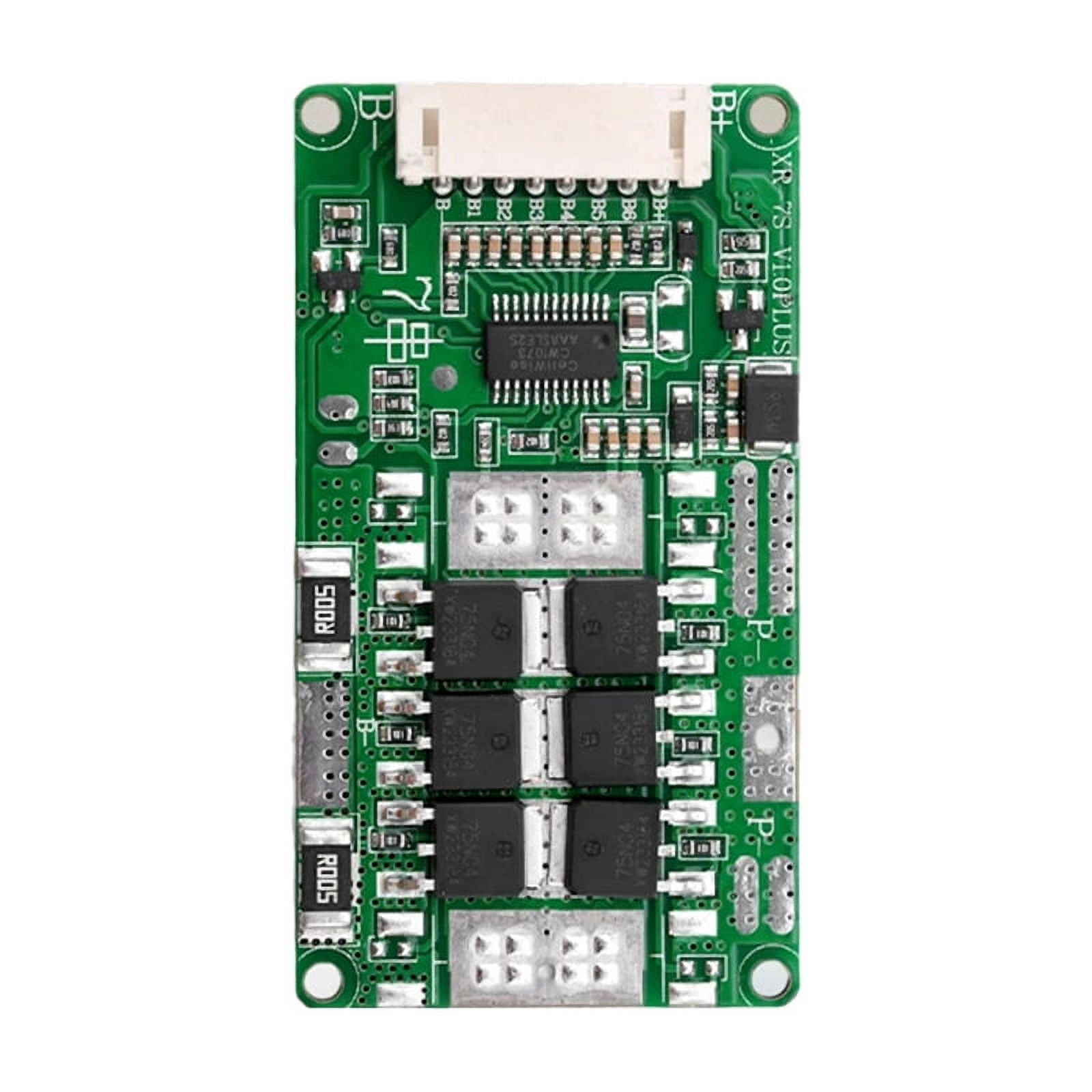 7S 24V15A Same Port Lithium Battery Charging Protection Board ...