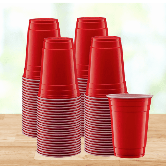 Green Solo Cups 16 Oz