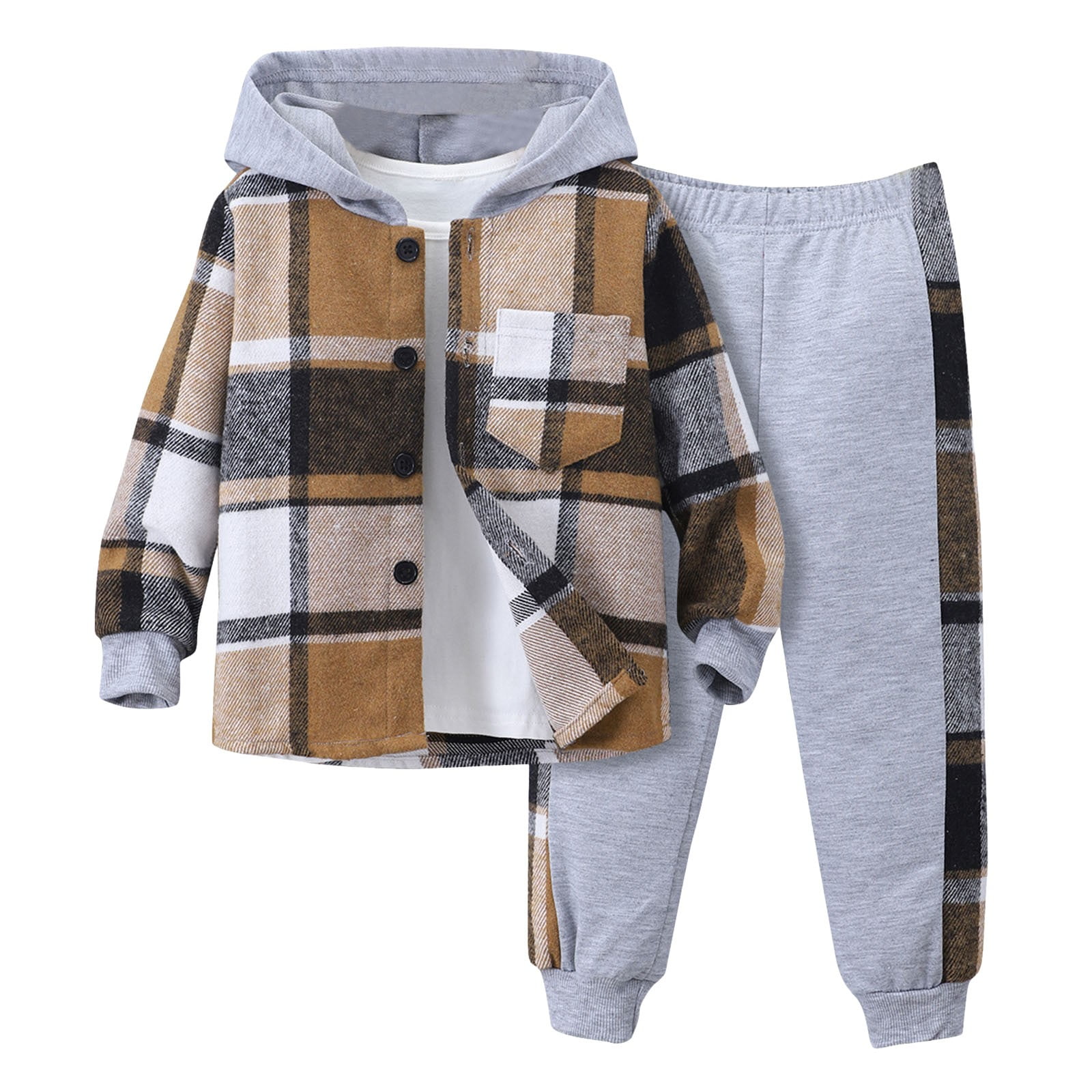 7T Boys Size 5 Clothes Boys Clothes Sets Boys 2 Pieces Sweatsuit Fall ...