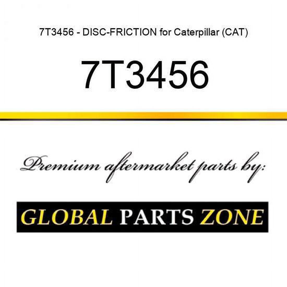 7T3456 - DISC-FRICTION for Caterpillar (CAT) - Walmart.com