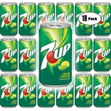 7UP Lemon Lime Soda, Naturally Flavored, Caffeine Free, 7.5 oz Mini ...