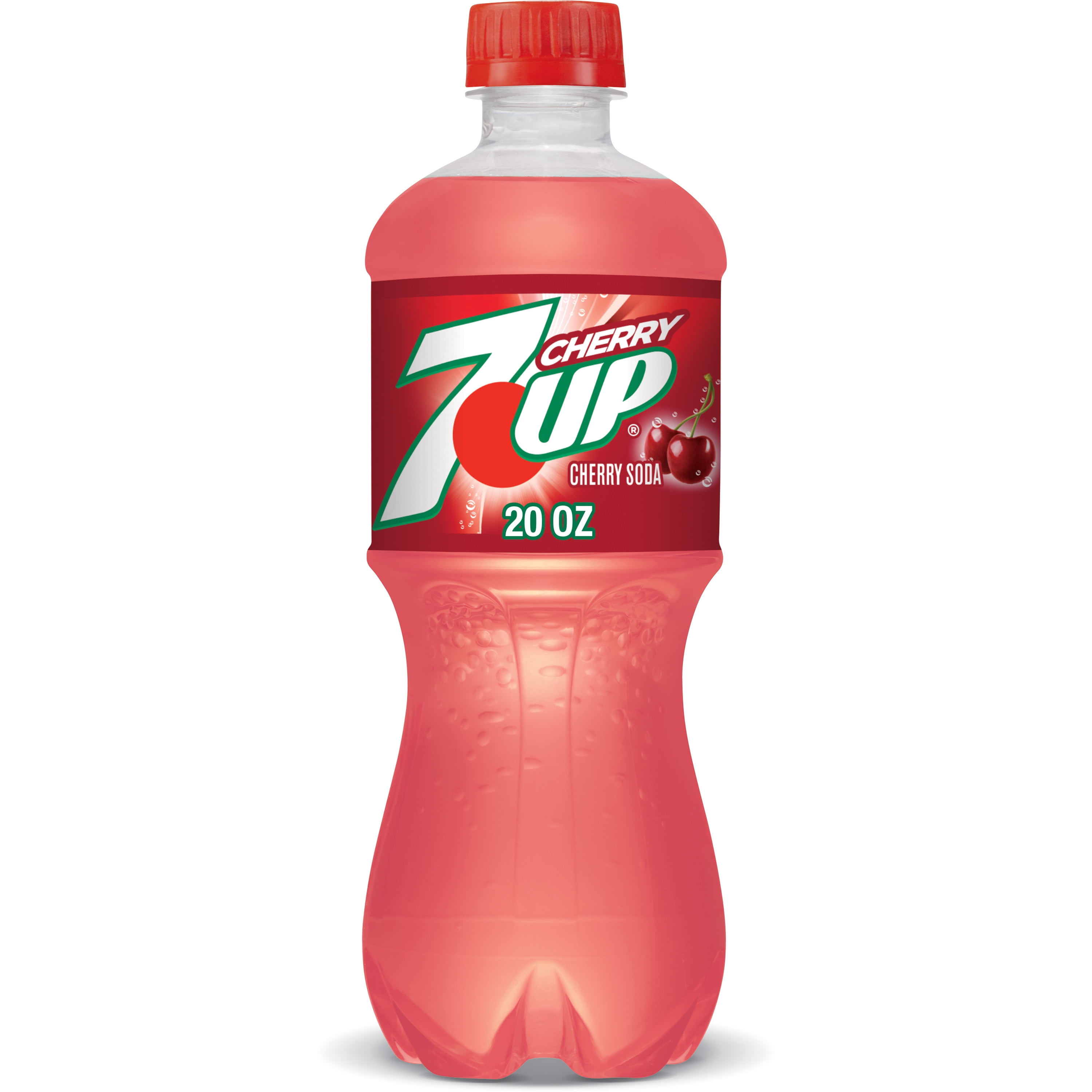 7UP Caffeine Free Cherry Soda Pop, 20 fl oz, Bottle - Walmart.com