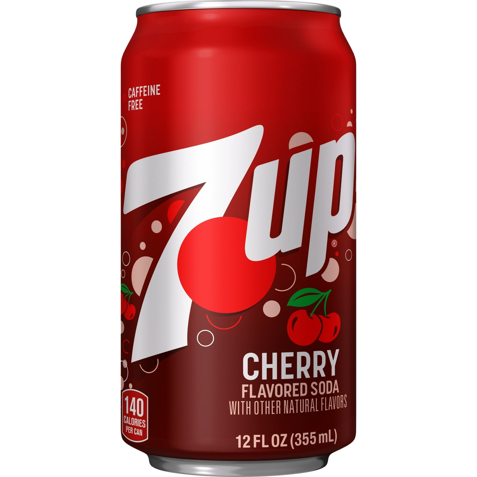 7UP Caffeine Free Cherry Soda Pop, 6Pack Cans 12 fl oz, - Walmart.com
