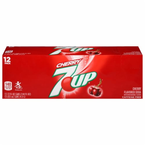 7UP Cherry Flavored Soda Cans - 12 fl oz - 12 pk - Walmart.com