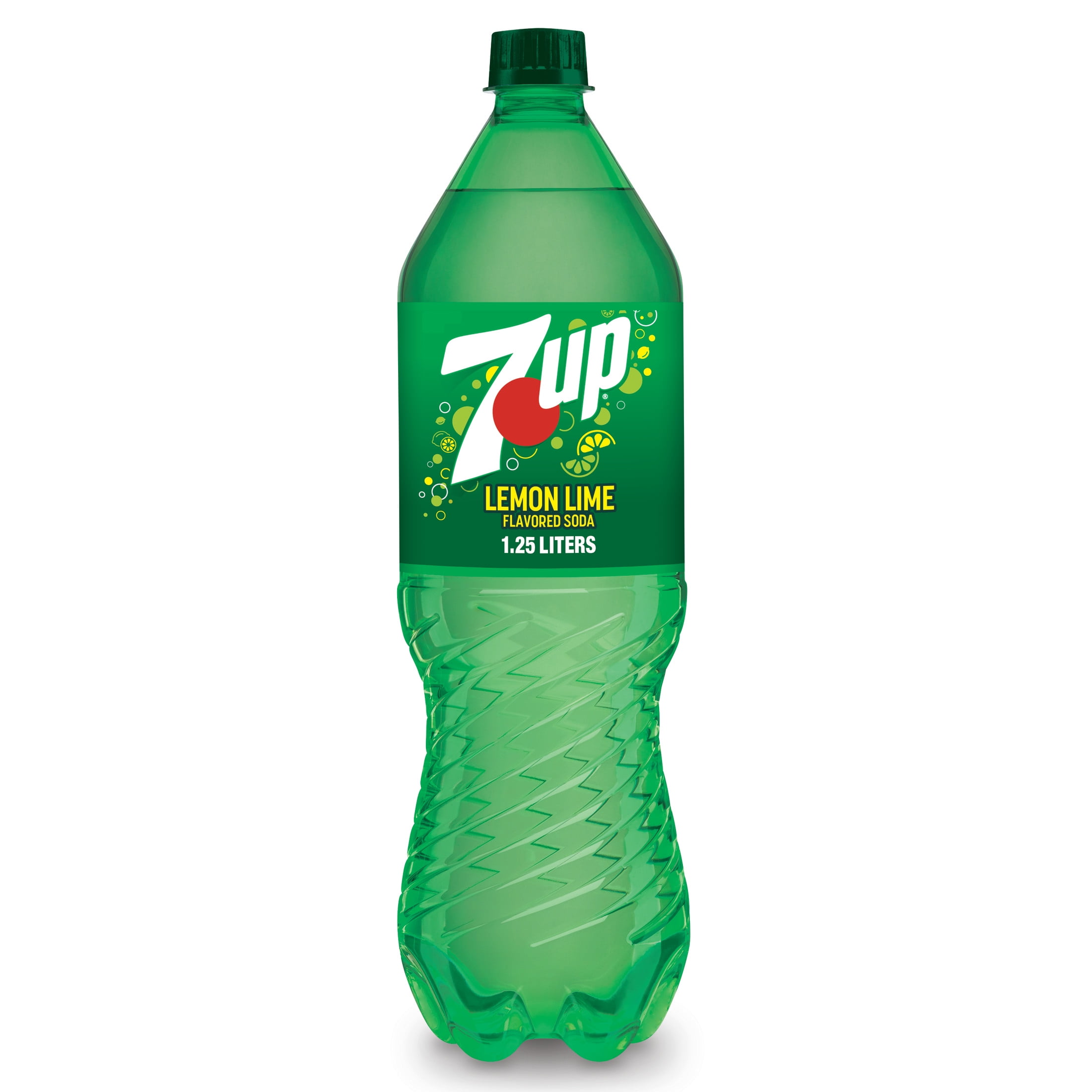 7UP Lemon Lime Soda, 1.25 L Bottle, Low Sodium, Caffeine Free - Walmart.com