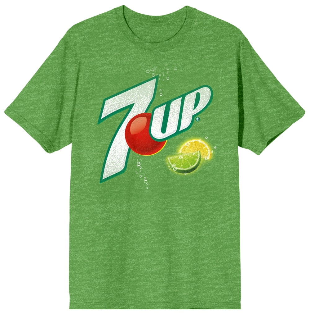 7UP Logo Women's Heather Green T-Shirt-3XL - Walmart.com