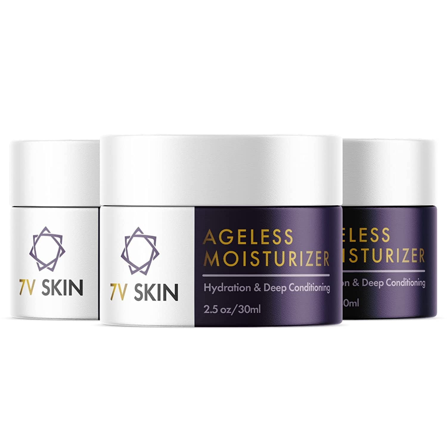 7V Skin - Ageless Moisturizer Cream - Hydration and Deep Conditioning ...