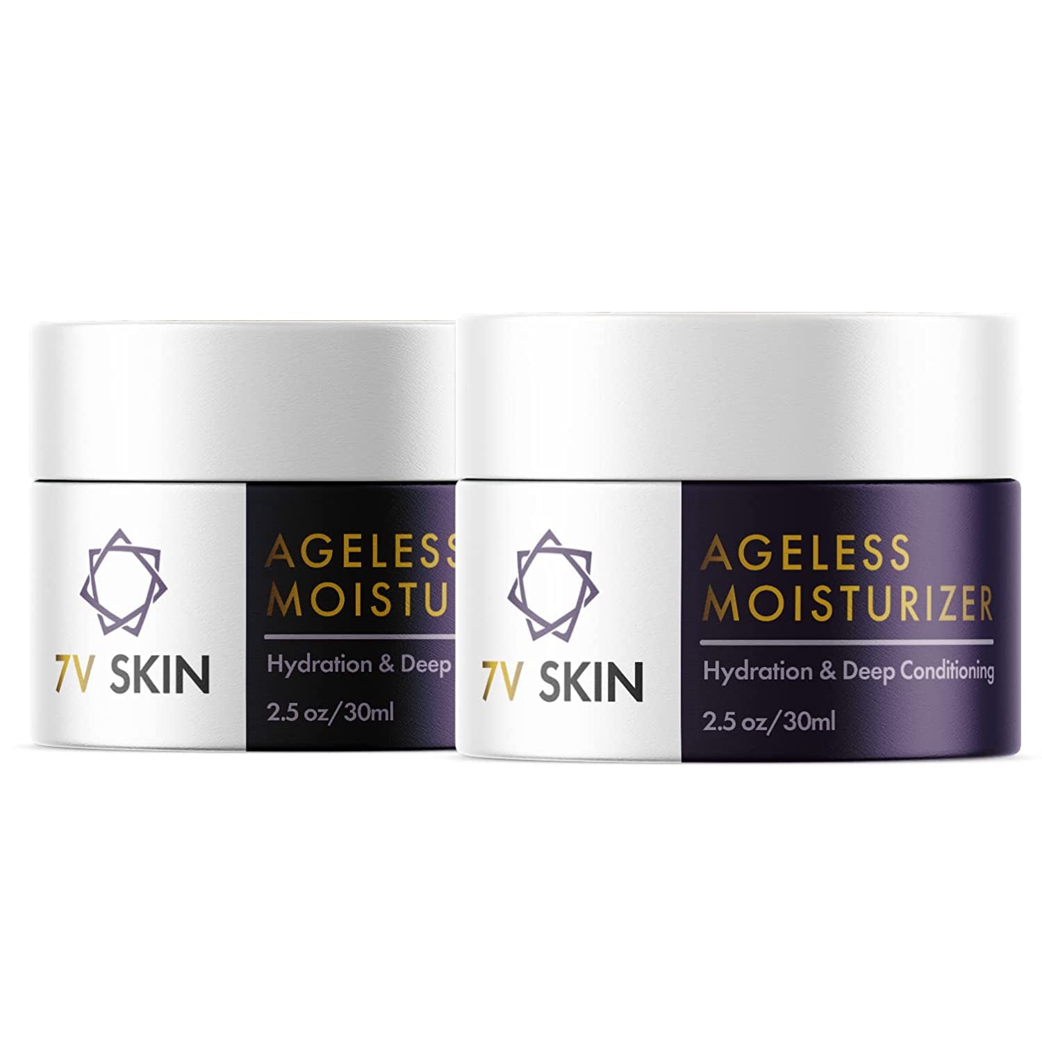 7V Skin - Ageless Moisturizer Cream - Hydration and Deep Conditioning ...