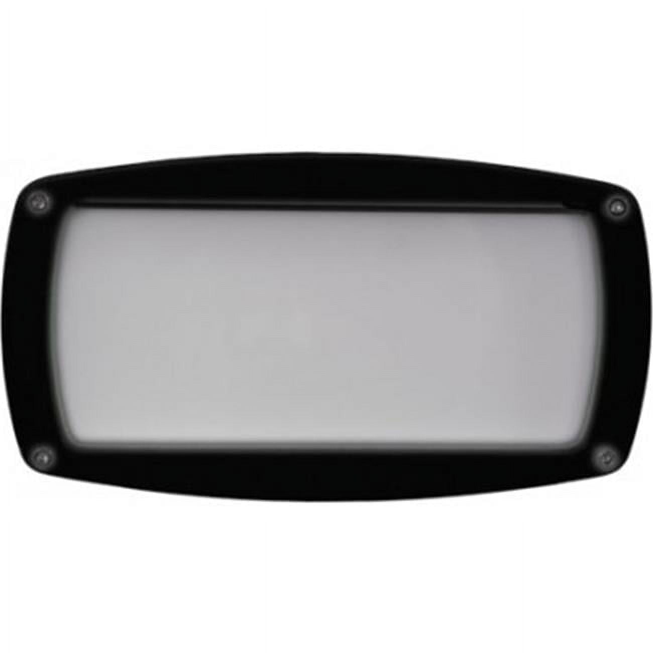 7W & 120V PL7 Open Face Step Light - Black - Walmart.com