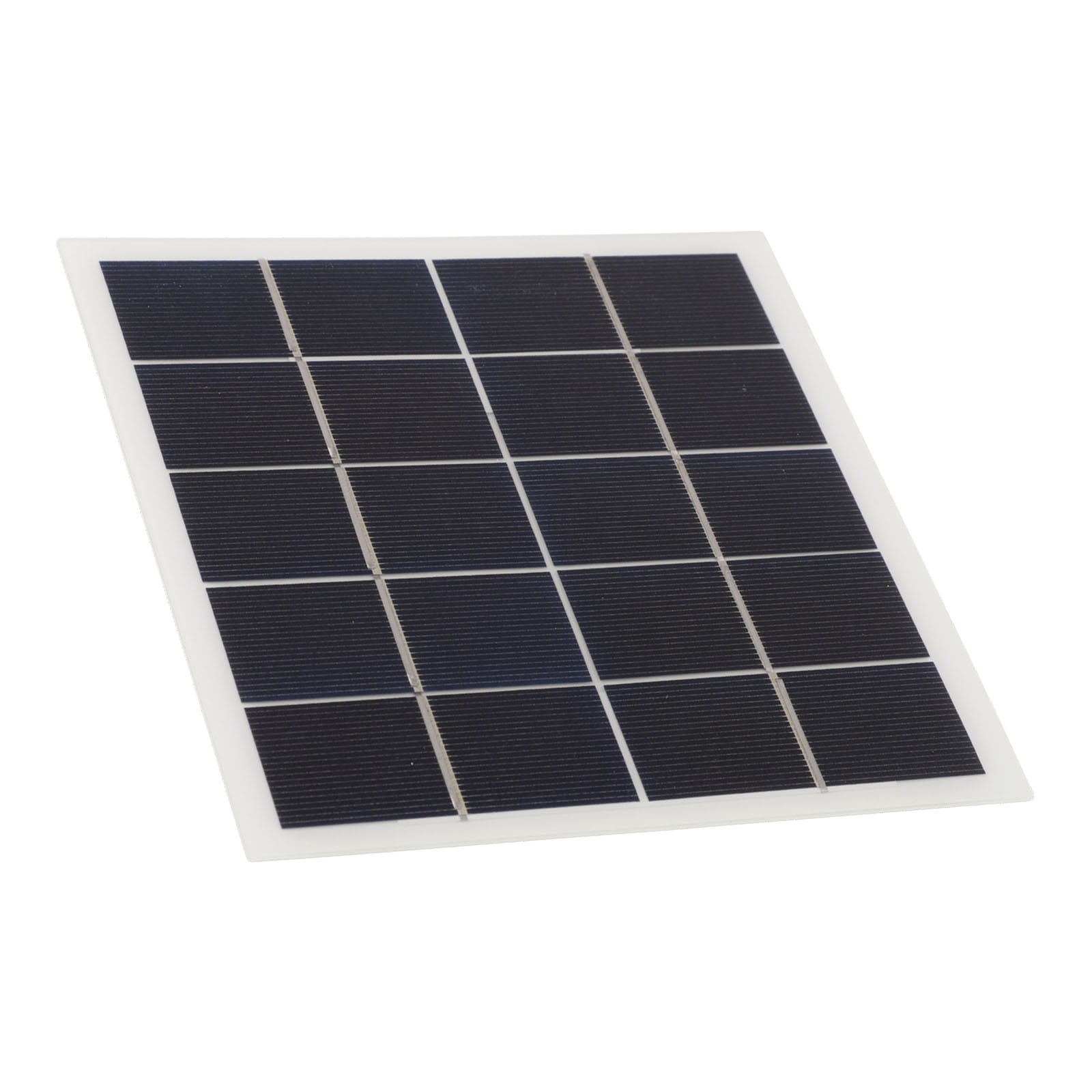 7W 5V Portable Polycrystalline Solar Panel Laminate Coordinator DIY ...