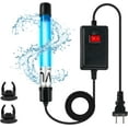 7W Aquarium UV Light for 20-100 Gallon Fish Tank Aquarium Light Algae ...