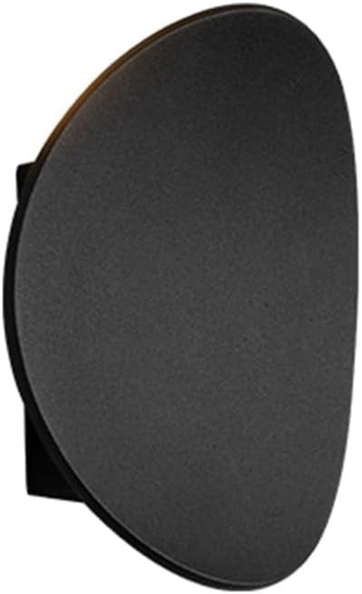 7W LED Wall Light, Round Aluminum Wall Lamp Multi Angle Installation ...