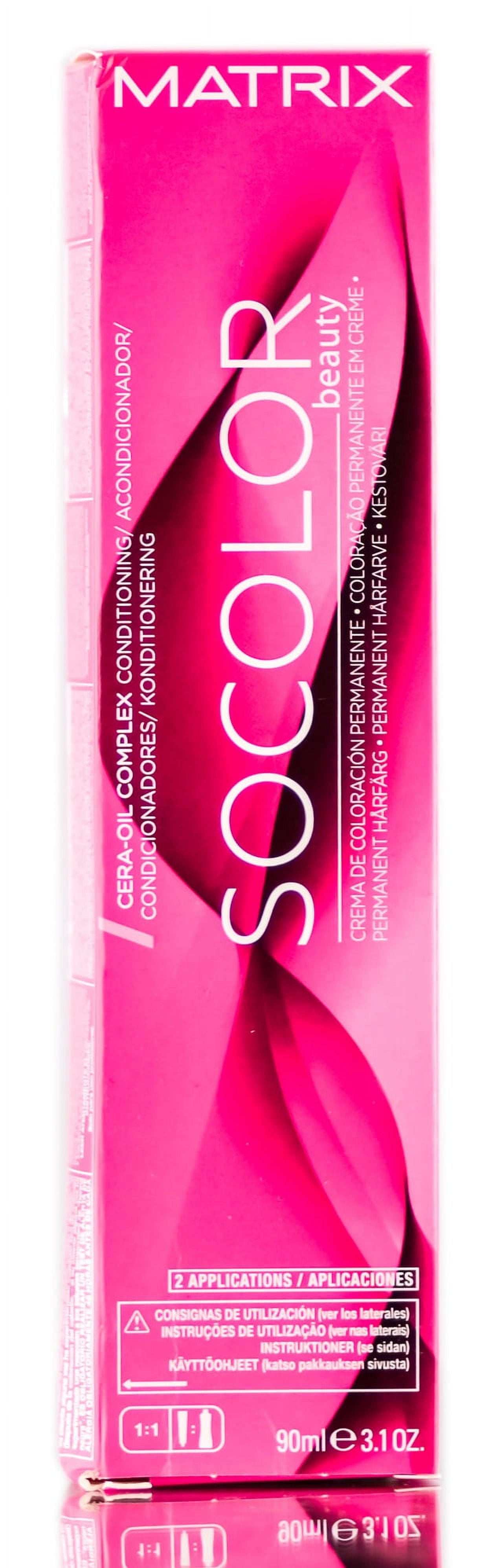 7W - Medium Blonde Warm , Matrix SoColor Beauty Permanent Cream Hair ...