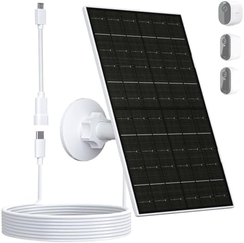 7W Solar Panel for Arlo Essential 2K (2nd Gen), Essential XL ...