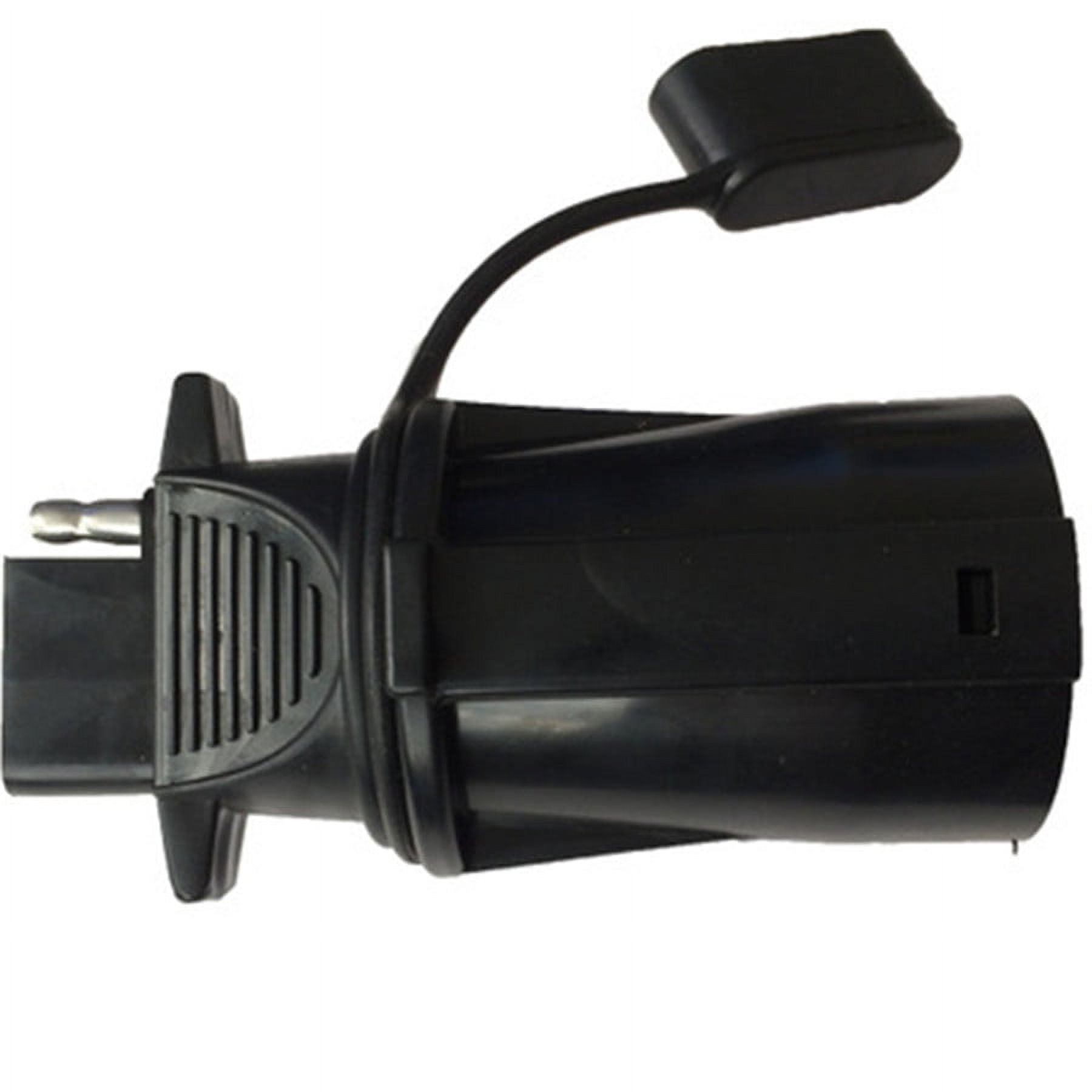 7Way to 4 Way 7 Pin Round to 4 Pin Flat Blade Adapter Plug For RV ...