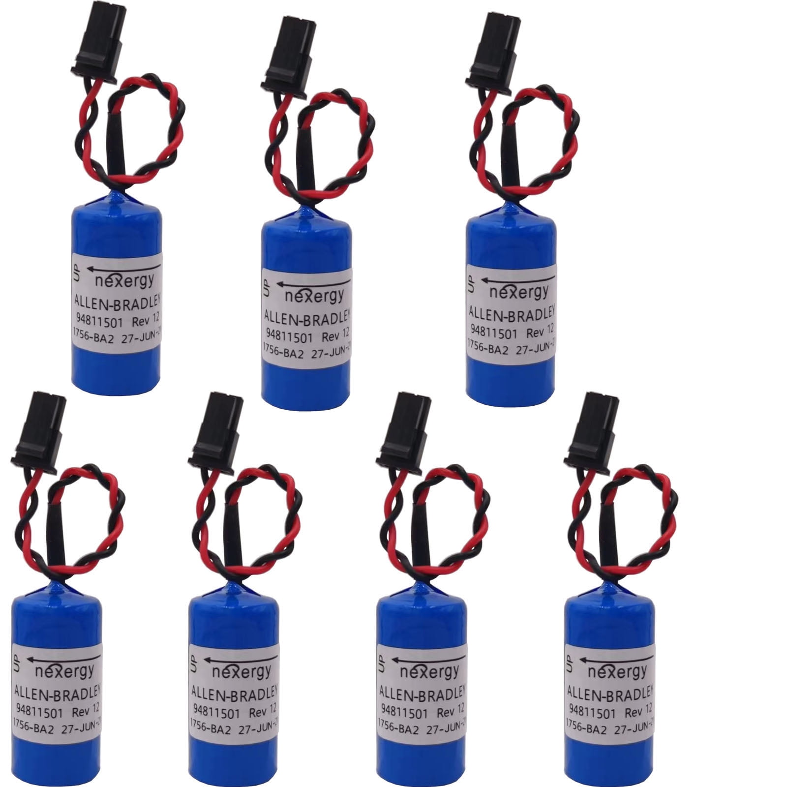 7X 1756-BA2 battery for Allen Bradley 1756-BA2 BR2/3A-AB 3.0V Battery ...