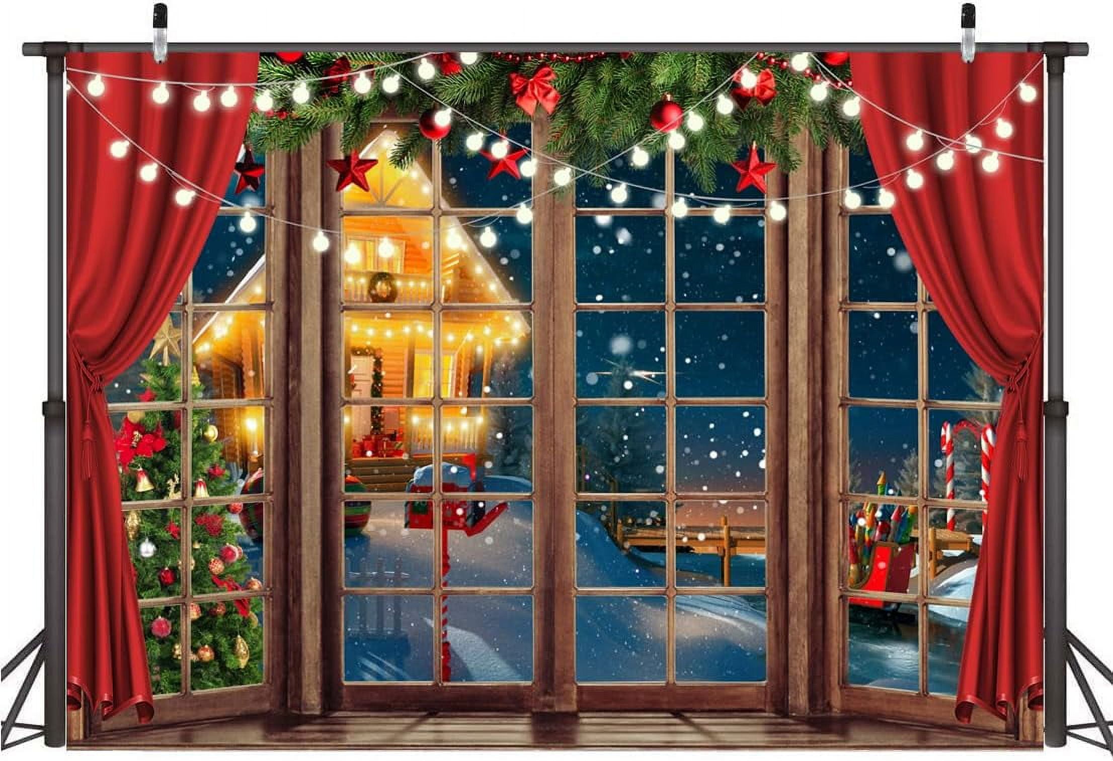 7X5FT Christmas Backdrops for Photography Christmas Cartoon Photography ...