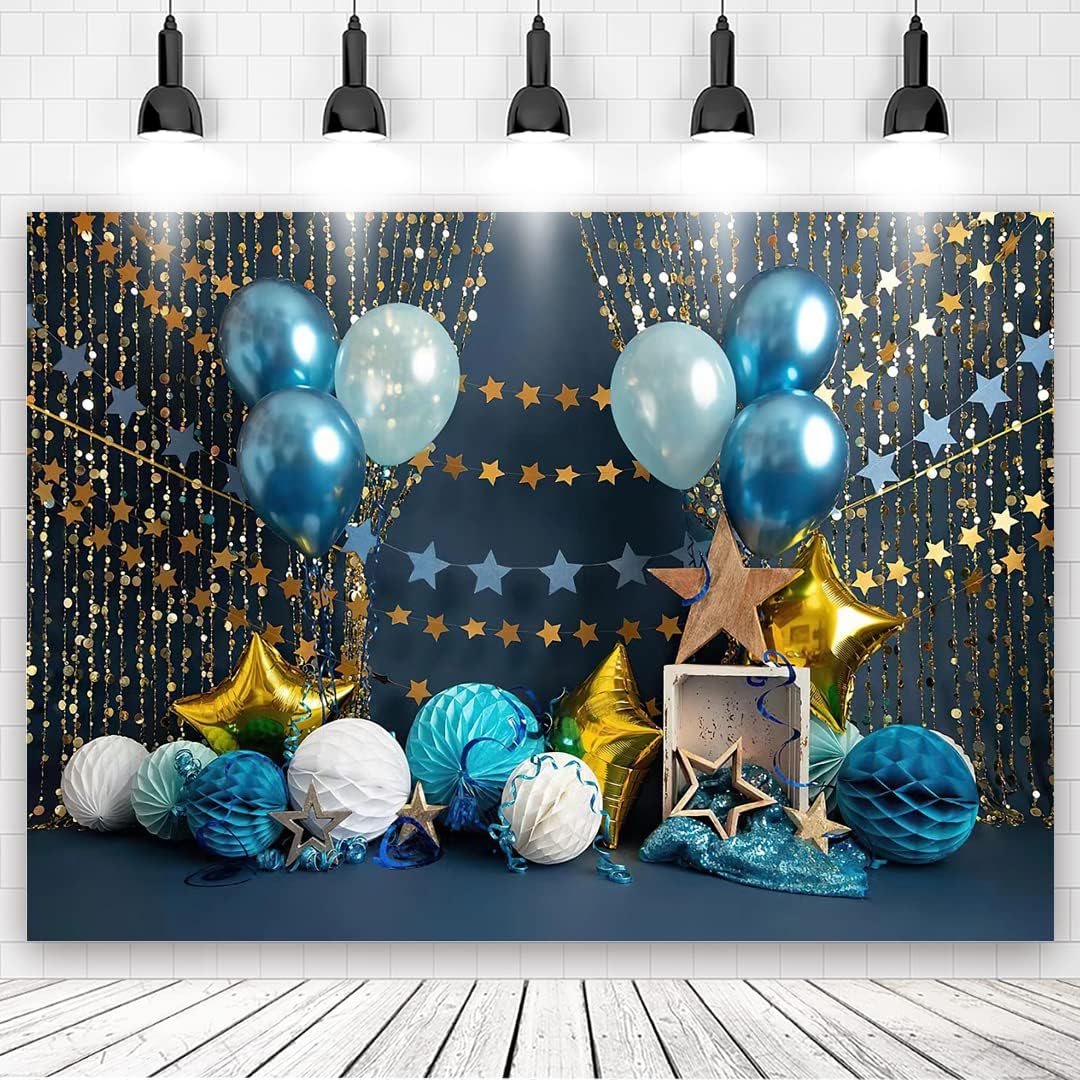 7X5Ft Boy Birthday Backdrop Newborn Child Baby Portrait Photography ...