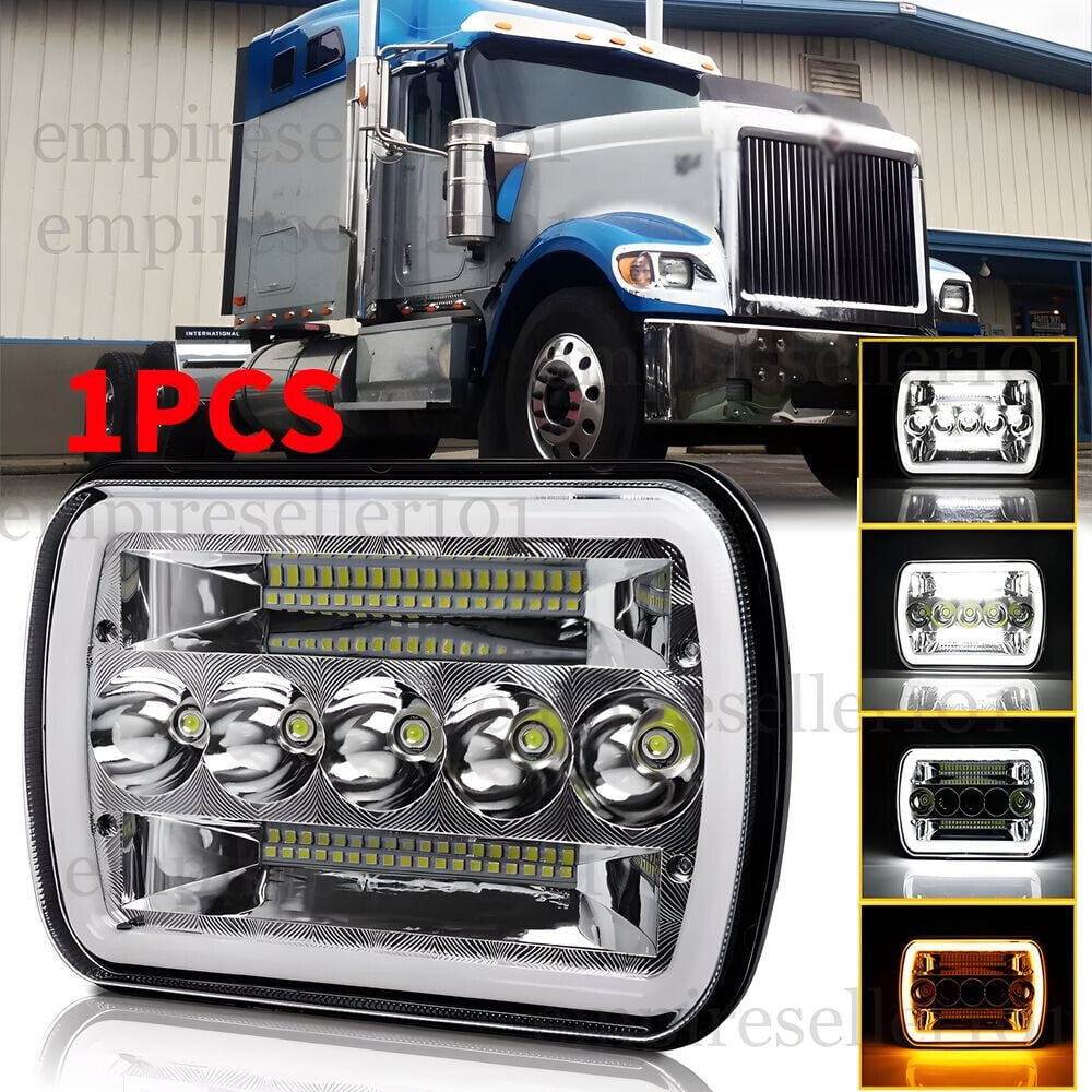 7X6'' LED Headlight Fit International Harvester 4700 4800 4900 8100 2B1 ...