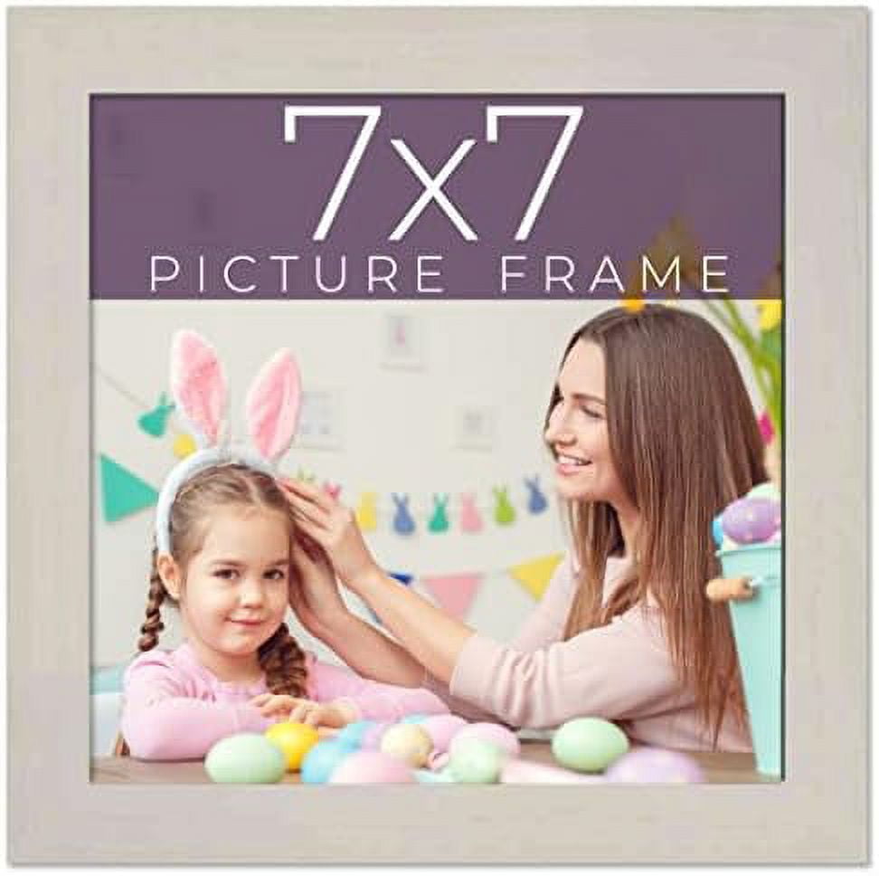 7X7 Frame Real Wood Picture Frame Width 0.75 Inches | Interior Frame ...