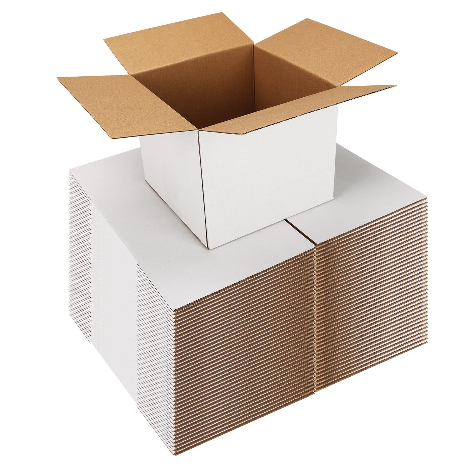 7X7X6 Shipping Boxes, 40 Pack Corrugated Cardboard Mailer Box for ...