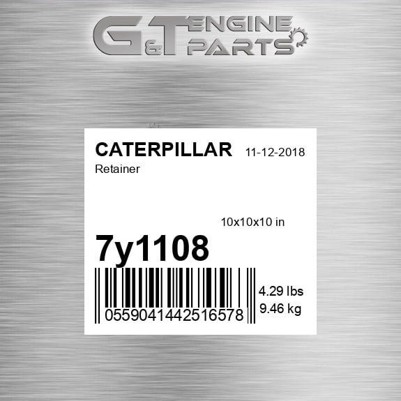 7Y1108 RETAINER fits CATERPILLAR (NEW AFTERMARKET) - Walmart.com