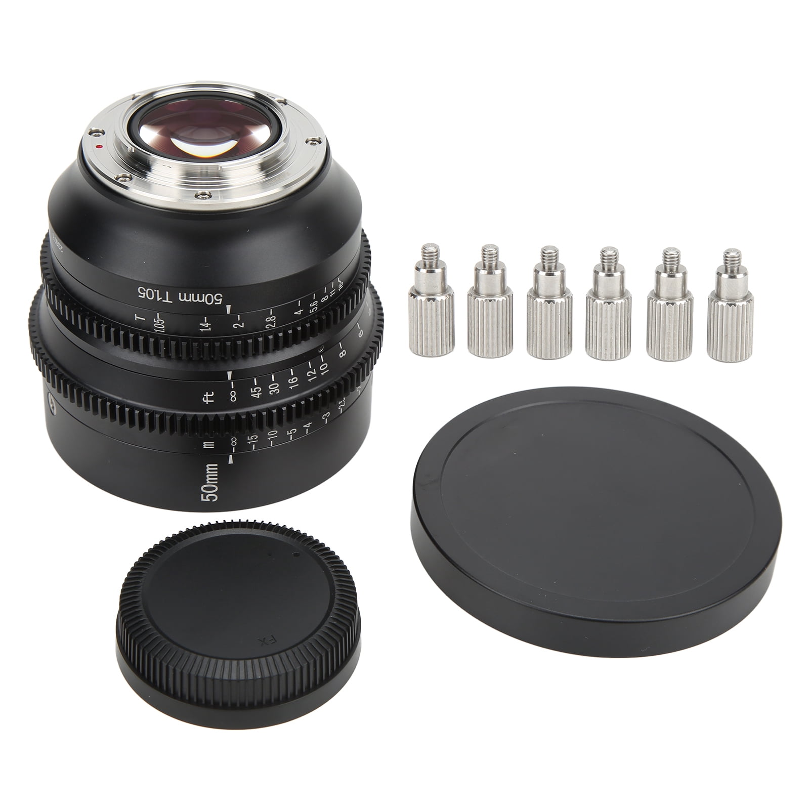 Njide 7artisans Cinema Lens Optical Glass 13 Blades Manual Focus Camera ...