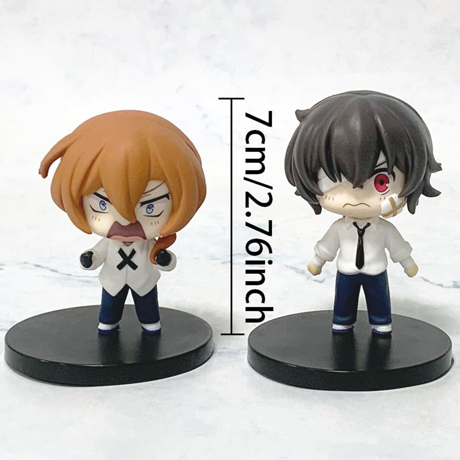 7cm Bungou Stray Dogs Anime Figure Kawaii Dazai Osamu Action Figure ...