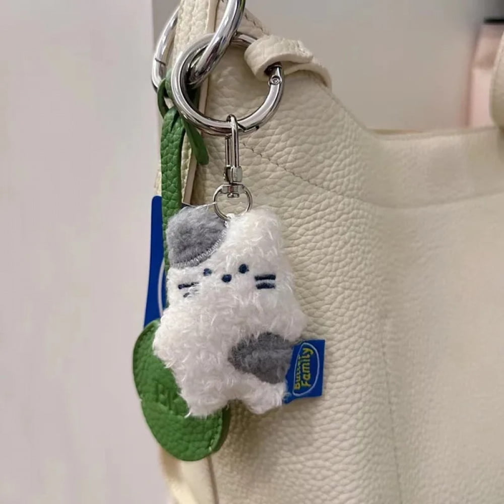 7cm Butter rabbit cut plush keychain Anime Plush Toy Plush Toy Stuffed ...