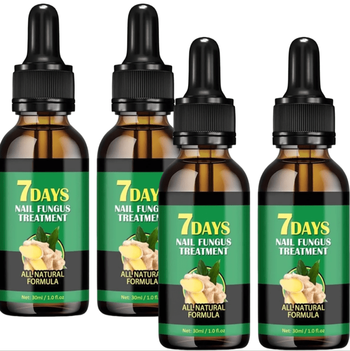7days Nail Fungus Treatment Essence Serum (Pack of 4) Anti-infection Onychomycosis Paronychia ...