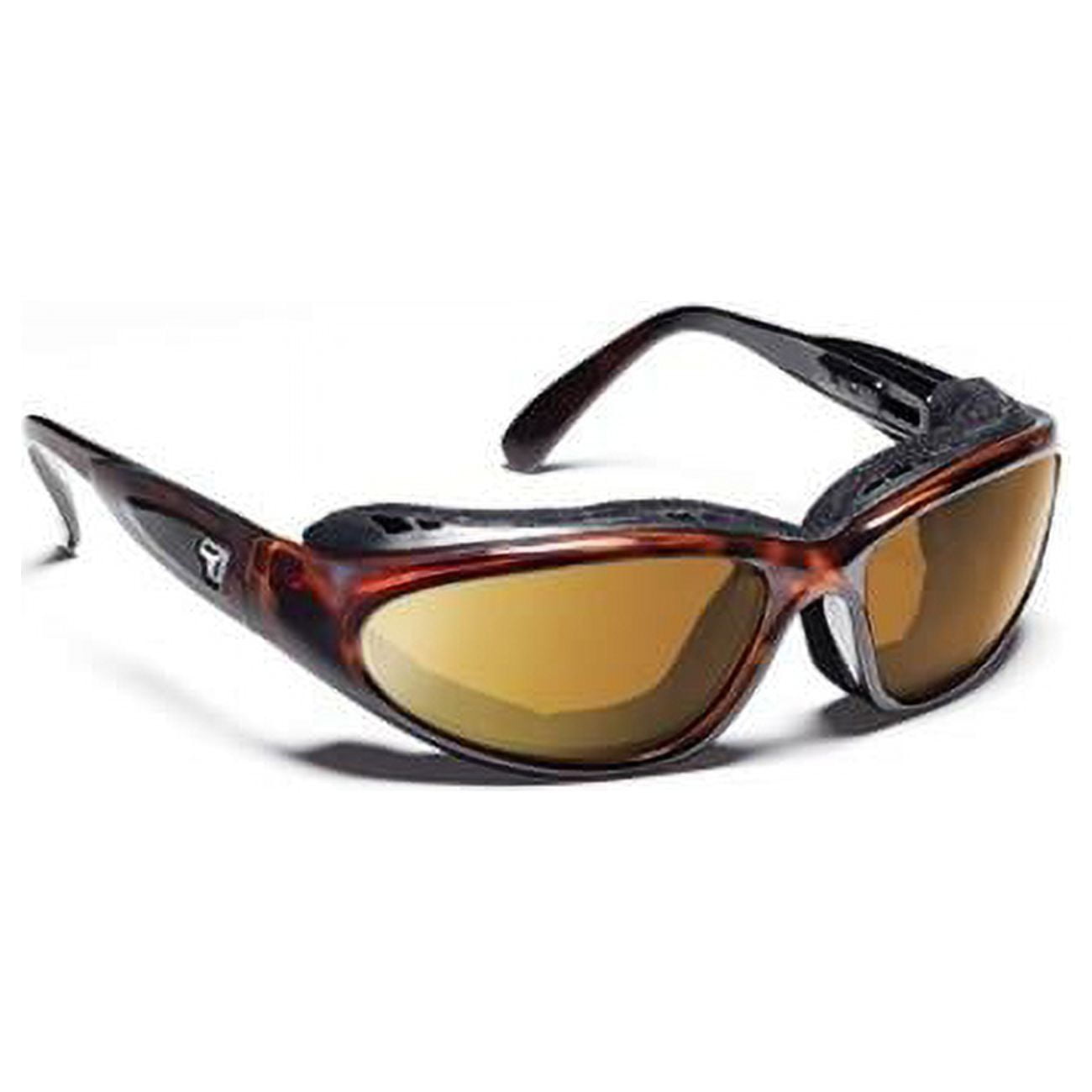 7eye 190654 Cape Sharp View Polarized Copper Sunglasses- Dark Tortoise ...