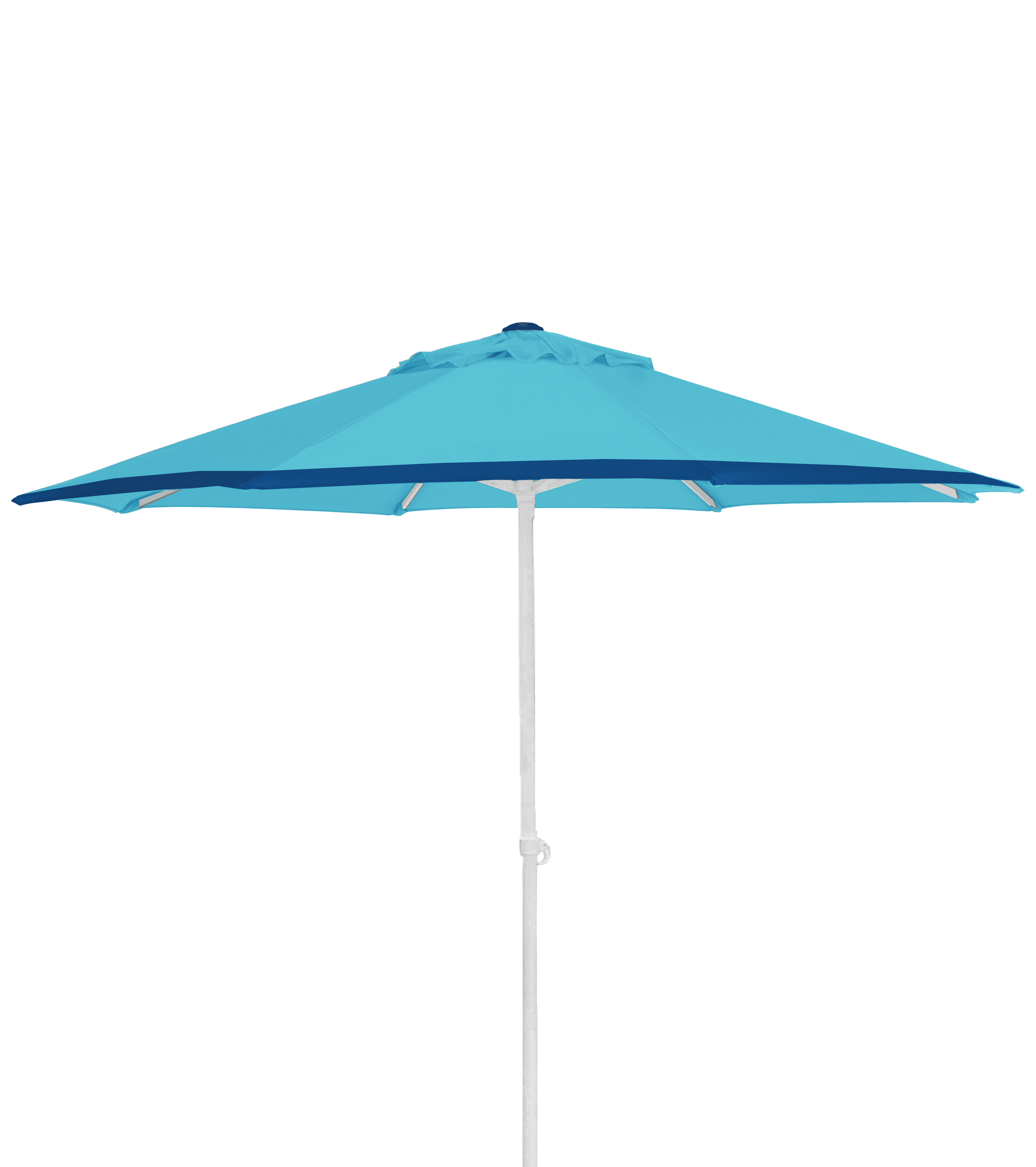 Sun Sea 7 ft Navy/Blue Beach Umbrella, UV Protection, Air Vent ...