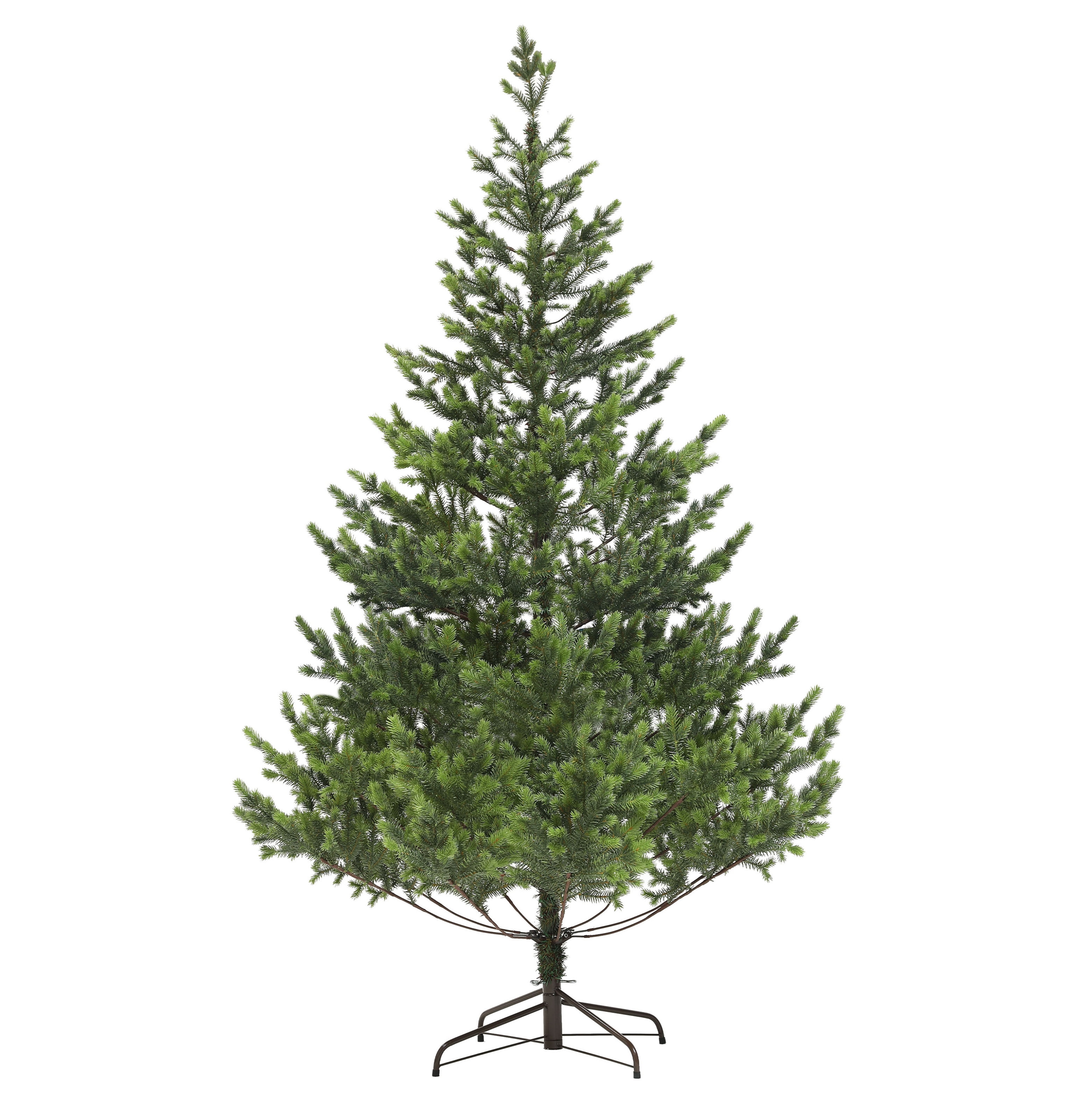 7ft Artificial Christmas Tree, Sparse Realistic Cedar Tree with 2901 ...