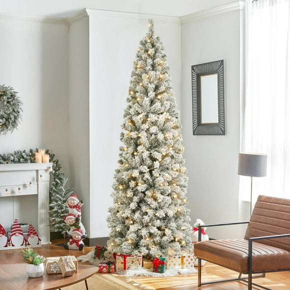 Pre-lit Slim Christmas Trees