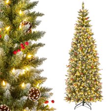 Half Christmas Trees