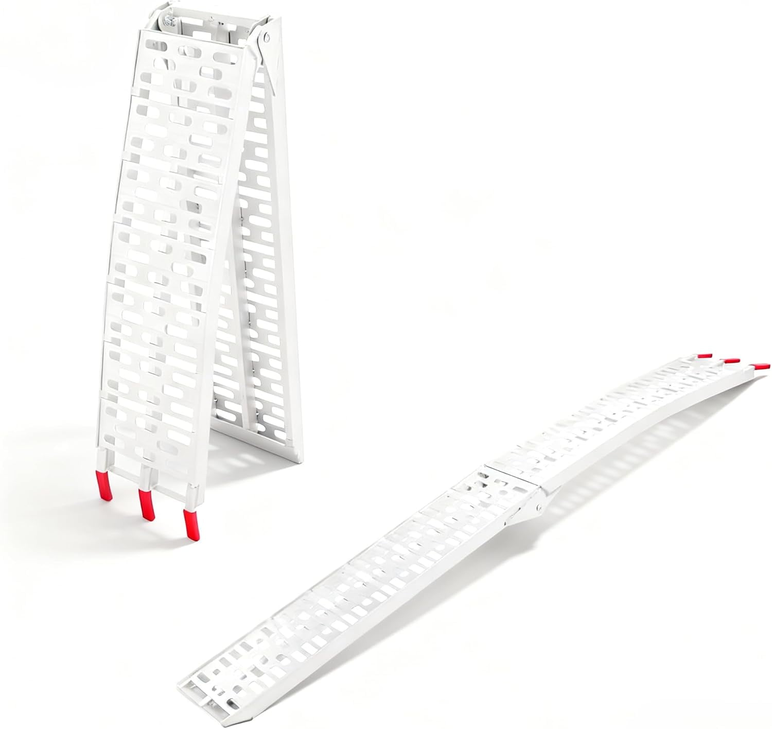 7ft Ramps 750lbs Capacity, Portable & Folding kit, Ramps with Load ...