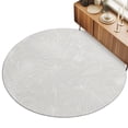 7ft Round Rug Boho Tropical Plants Area Rugs for Living Room Bedroom ...